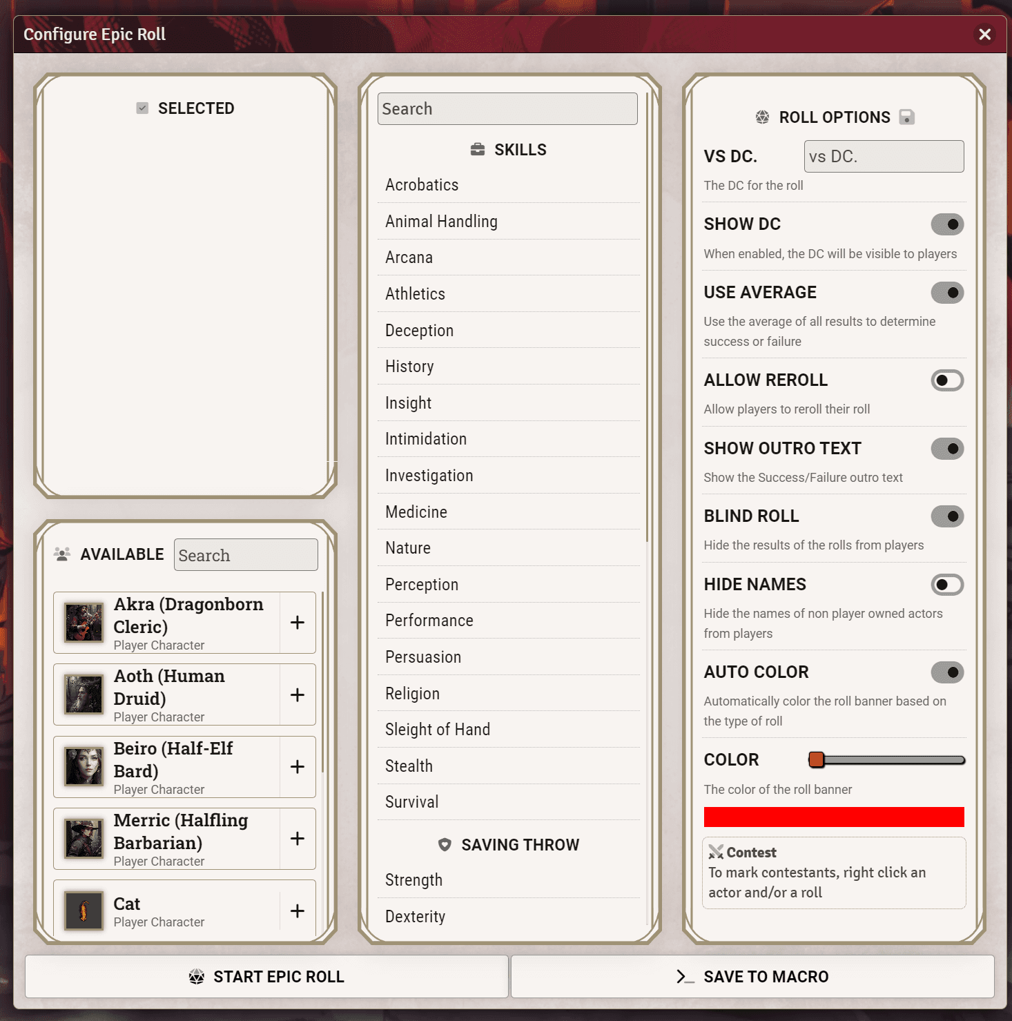 Epic Rolls 5e – TheRipper93 Wiki